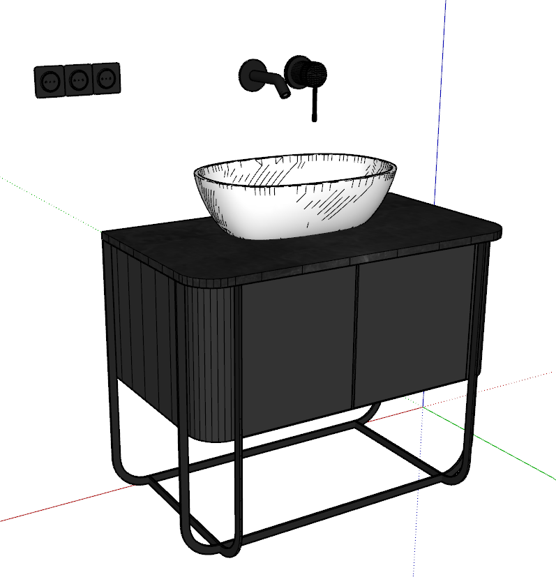 Kaslik Workshop | Toilet Sink 3D